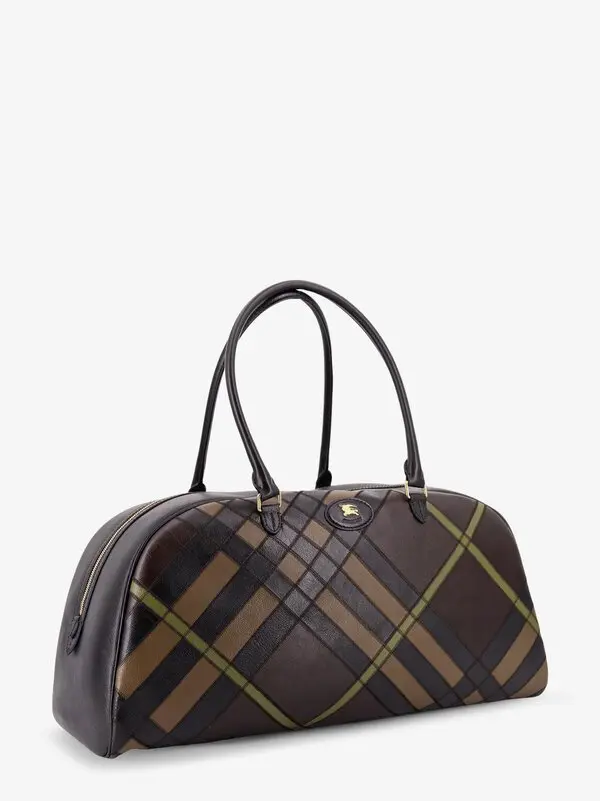 Burberry Extra Large Leather Bowling Bag