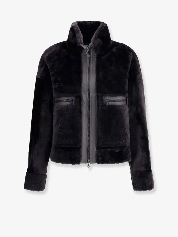Brunello Cucinelli Shearling Zip-up Jacket