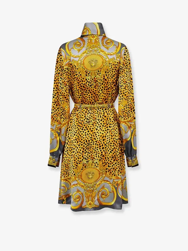 Versace Silk Chemisier Dress
