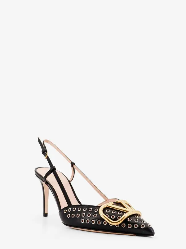 Valentino Garavani Leather Slingback Décollet