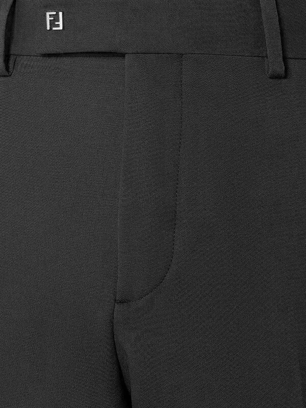 Fendi Virgin Wool Trousers