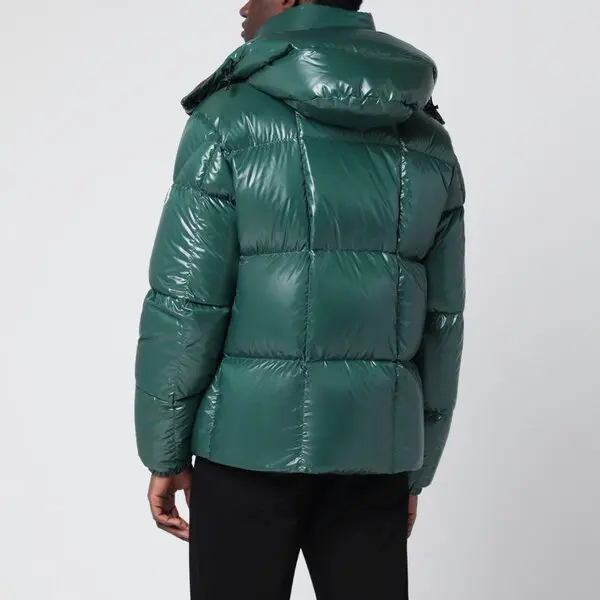 Moncler Nylon Laqué Down Jacket - Green | Editorialist