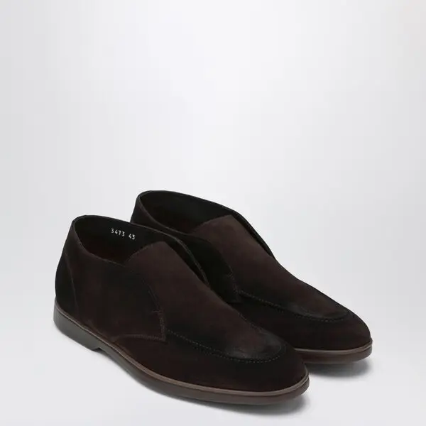 DOUCAL'S Lace-free Suede Desert Boots