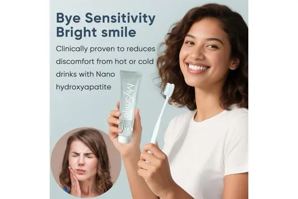 MYSMILE Nano-hydroxyapatite Toothpaste For Sensitive Teeth