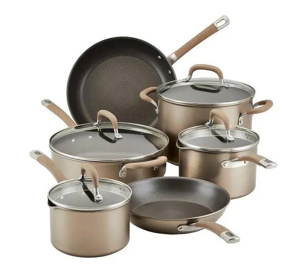 CIRCULON Premier Professional Nonstick 10 Pc. Cookware I Nduction Set - One-color