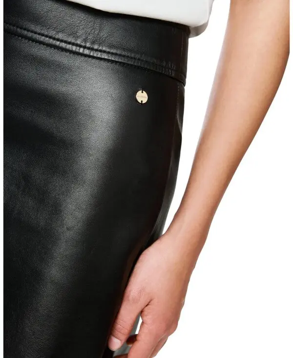 MARC CAIN Leather Mini Skirt