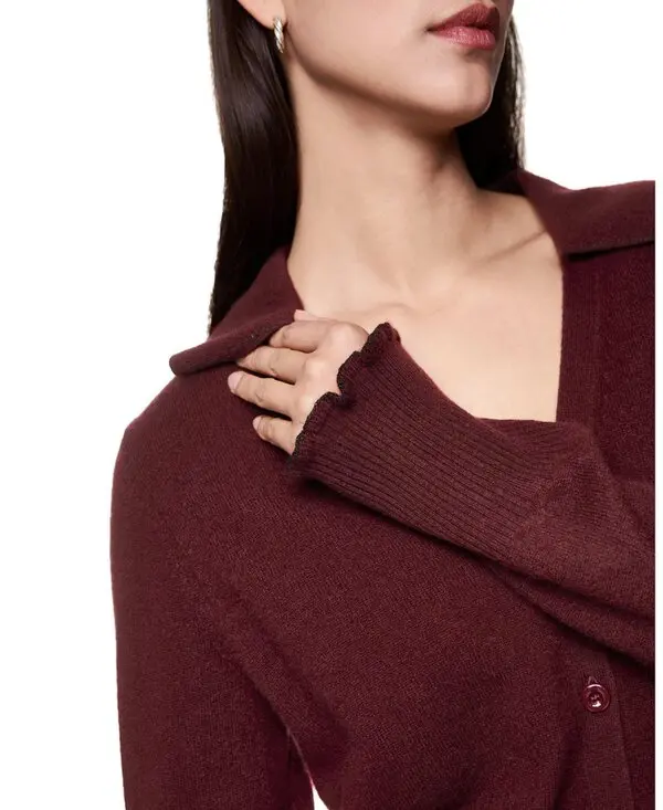 MARC CAIN Cropped Cashmere Cardigan