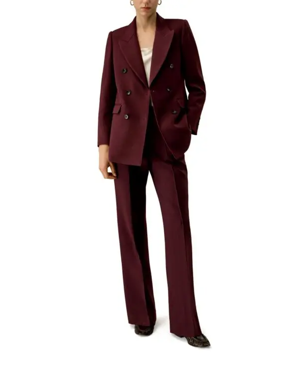 Lilysilk Double-breasted Lapel Blazer