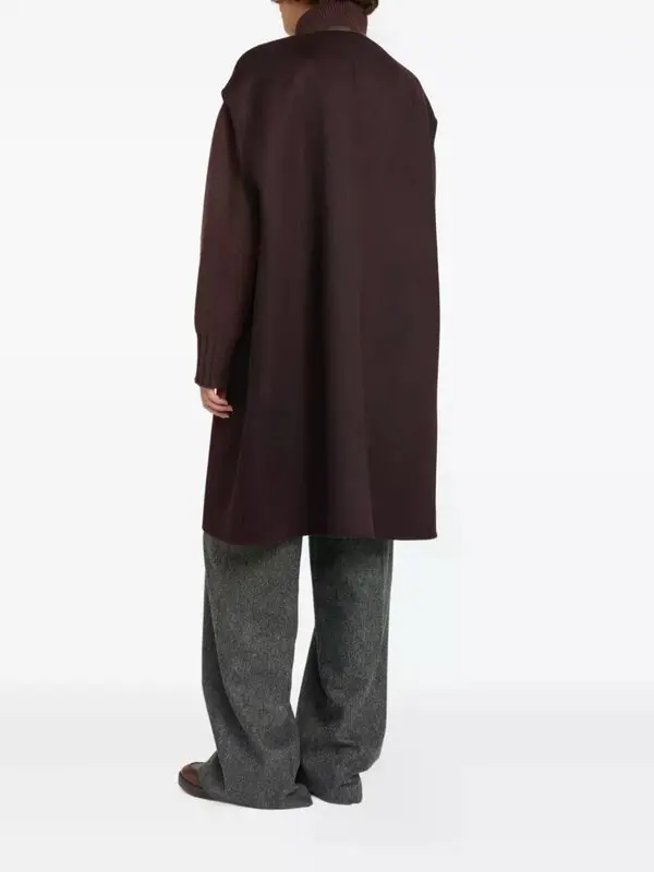 YVES SALOMON Double-sided Belted Cape