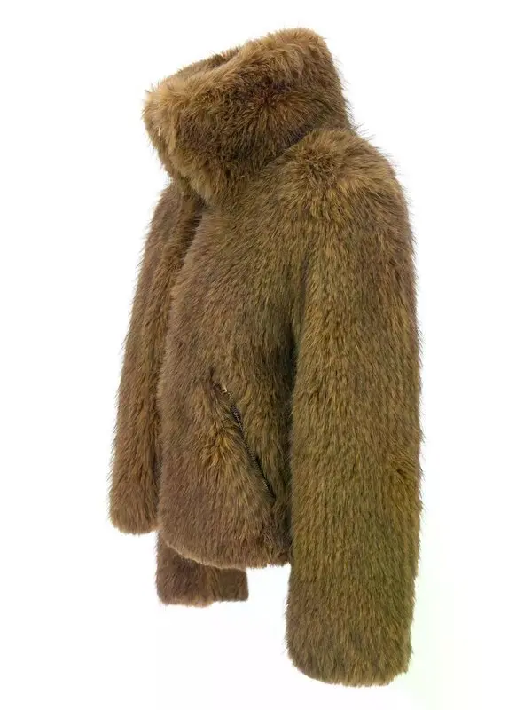 Moose Knuckles Faux-fur Zip-up Jacket