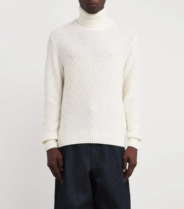 Paul & Shark Virgin Wool Rollneck Sweater