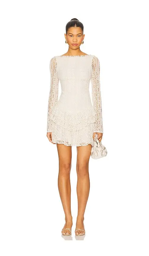 Free People Tabby Lace Mini Dress