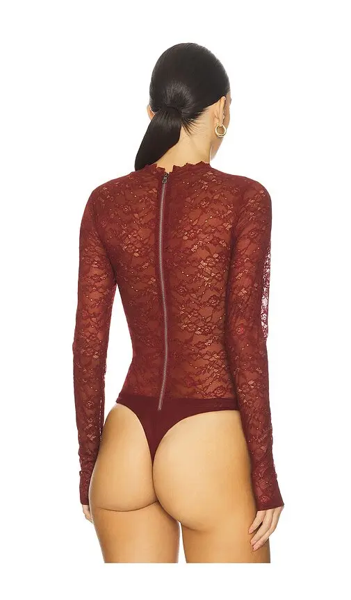 Alice + Olivia Taeyn Lace Bodysuit