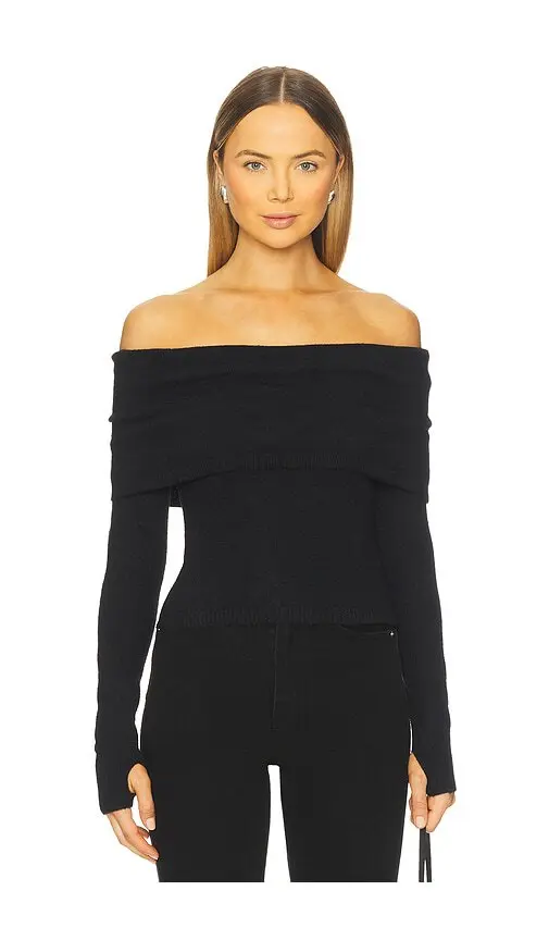 SEVEN WONDERS Barly Off Shoulder Top