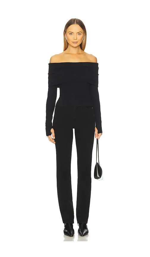 SEVEN WONDERS Barly Off Shoulder Top