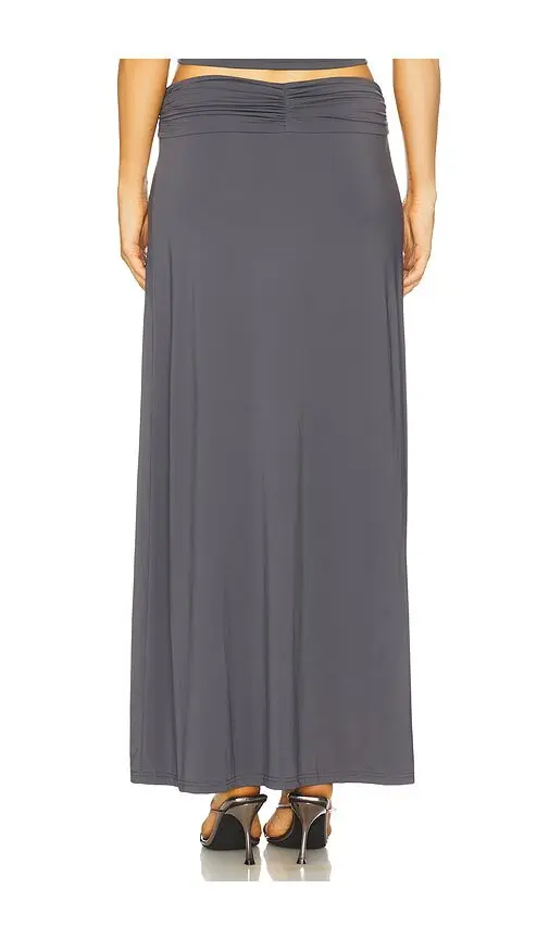 RUNAWAY THE LABEL Indiana Maxi Skirt - Slate
