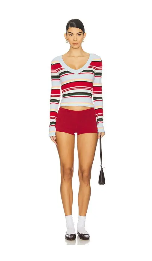 Frankies Bikinis Knit Sweater