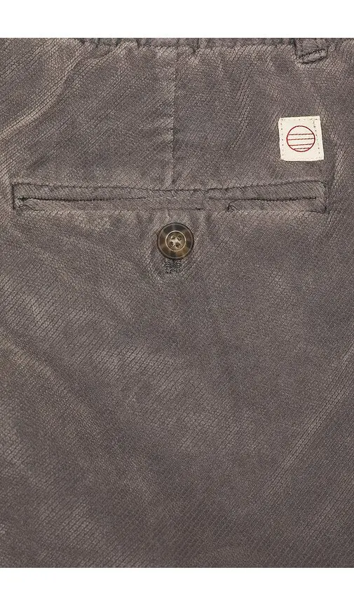 Marine Layer Saturday Moleskin Chino In Grey - Mockingbird