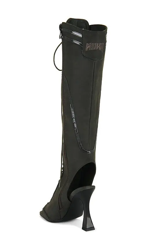 NIIHAI The Striker Lace Up Boot - Stone Grey