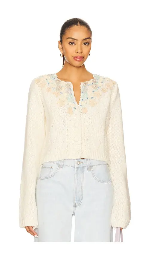 Free People Pixie Cardi - Ivory