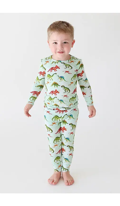 POSH PEANUT Classic Pajama Set In Multi - Buddy