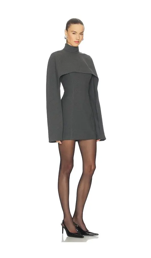 thalia mini dress in silver camila coelho Camila Coelho 'Thalia' Silver Sequin Mini Dress Size S