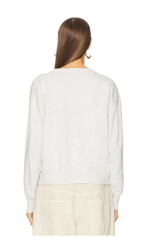 Isabel Marant Étoile Mobyli Fleece Sweatshirt - Ecru