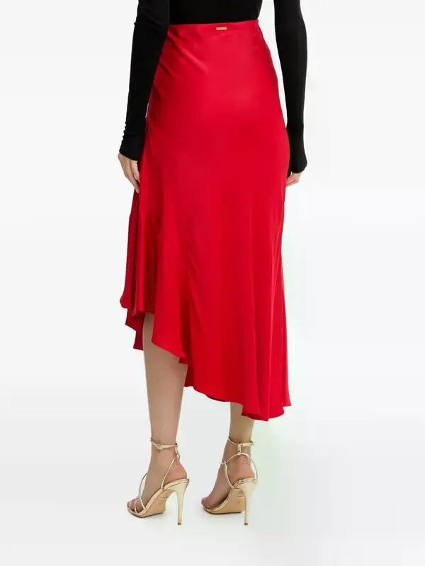 TWINSET Midi Skirt With Ruffle Detailing