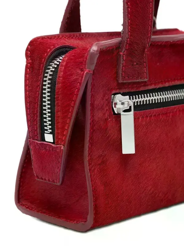 SAPIO Mini Zip-pocket Tote Bag - Red