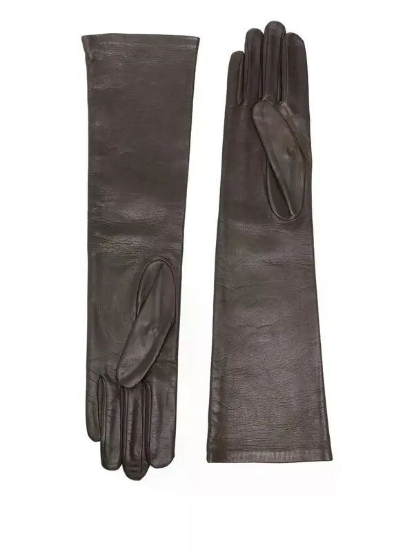 AGNELLE Opera Leather Gloves