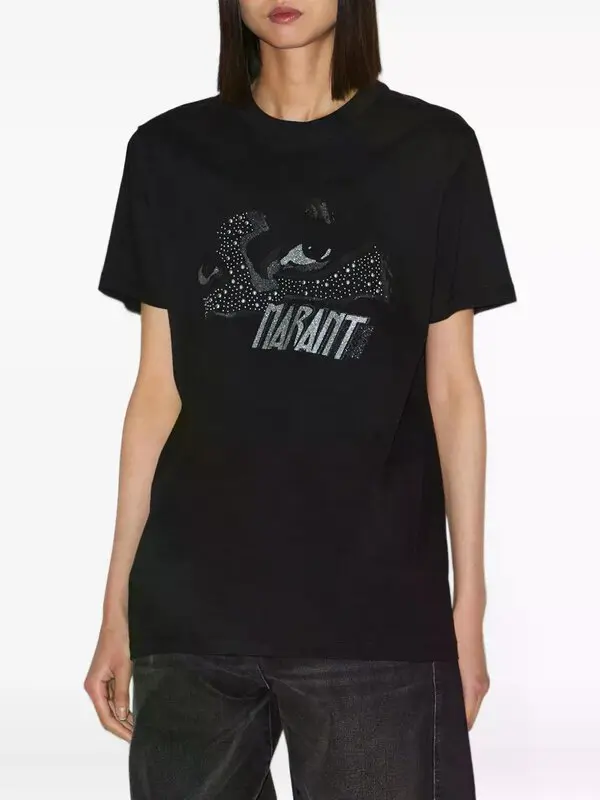 MARANT ETOILE Zoeline Sequin Stud T-shirt