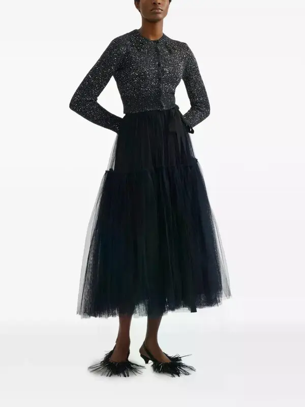 Erdem Floral-appliqué Cardigan