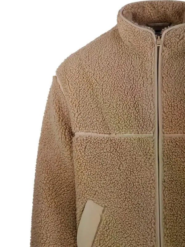 Maison Kitsuné Zip-up Fleece Jacket