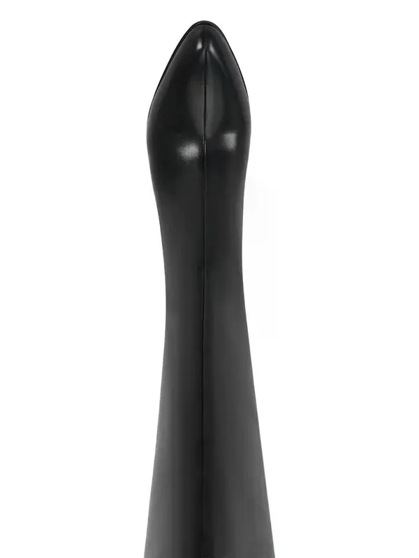 POTAMY Leather Knee-high Boots