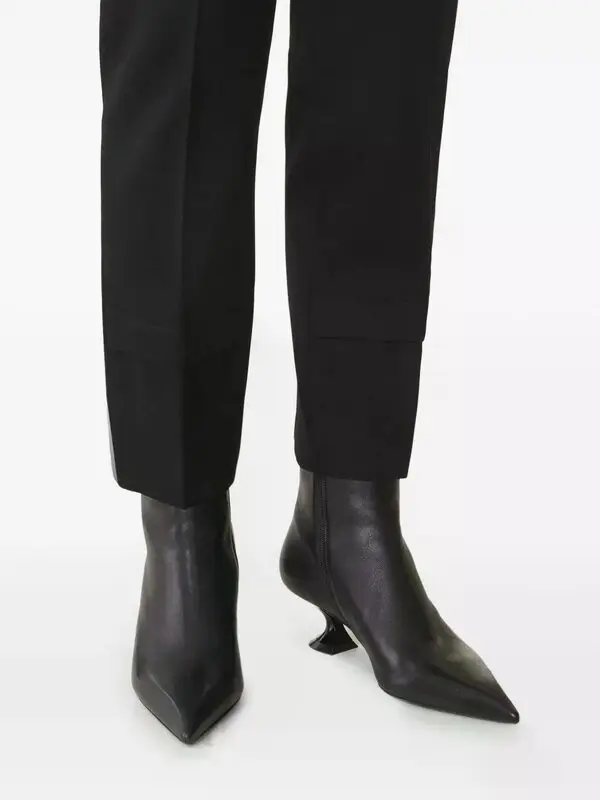 LANVIN Pointed-toe Sculpted-heel Ankle Boots