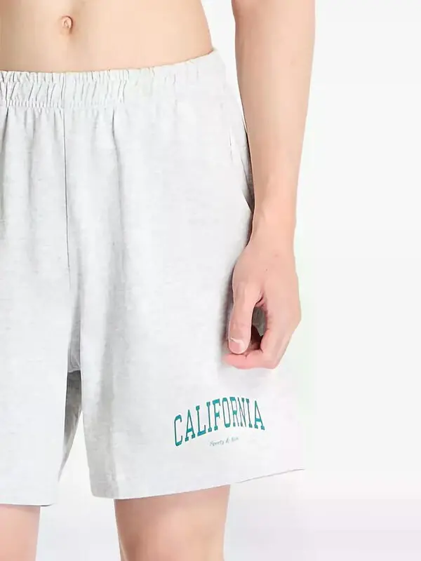 SPORTY & RICH Elasticated Gym Short