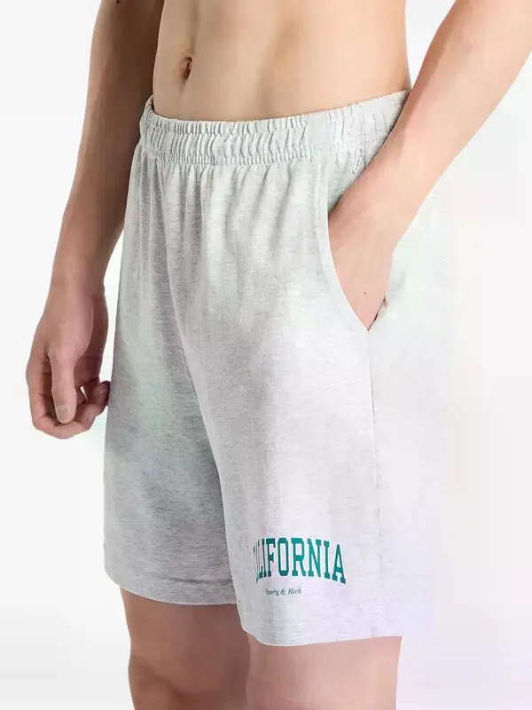 SPORTY & RICH Elasticated Gym Short