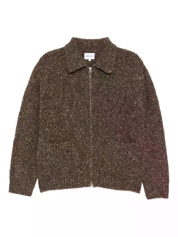 Norse Projects Erik Donegal Diamond Jacket - Brown