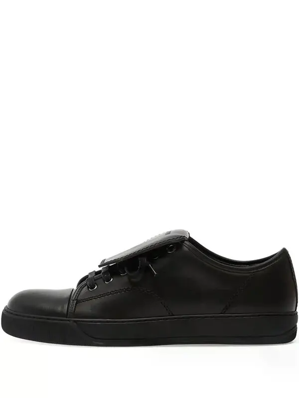 LANVIN Dbb1 Flap Leather Sneakers