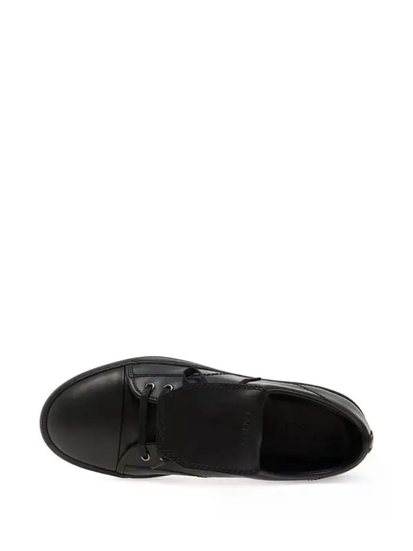 LANVIN Dbb1 Flap Leather Sneakers