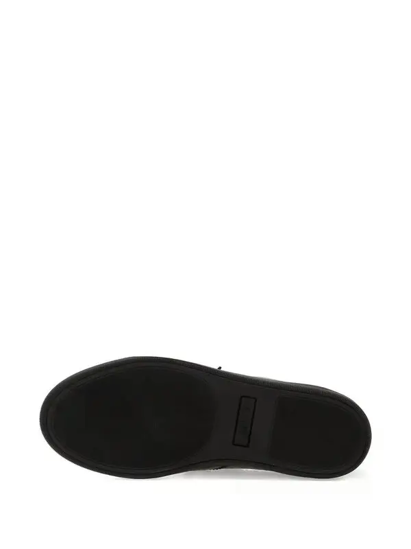 LANVIN Dbb1 Flap Leather Sneakers