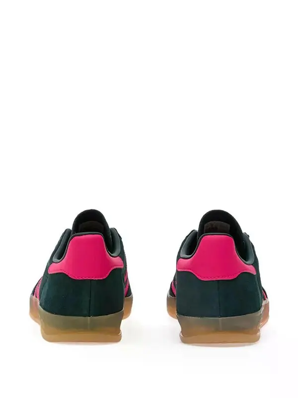Adidas Gazelle Indoor Striped Sneakers - Green