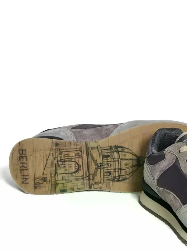 HOFF 30mm City Berlin Panelled Lace-up Sneakers - Grey