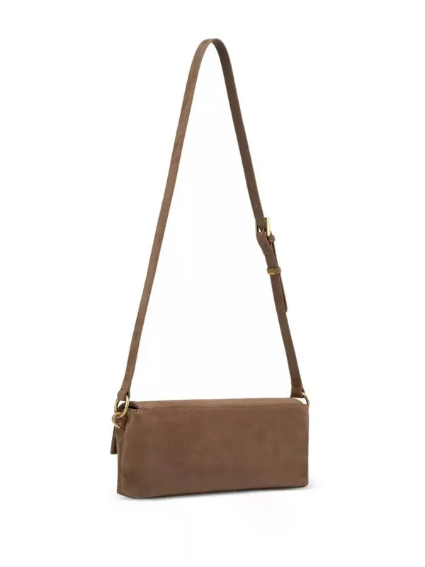 POTAMY Laconic Shoulder Bag - Brown