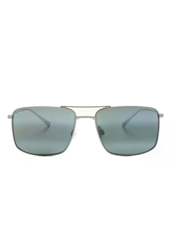 Maui Jim Aeko Square-frame Sunglasses - Silver