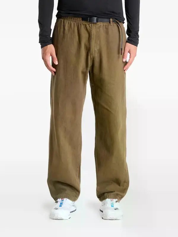 Gramicci Logo Trousers - Brown
