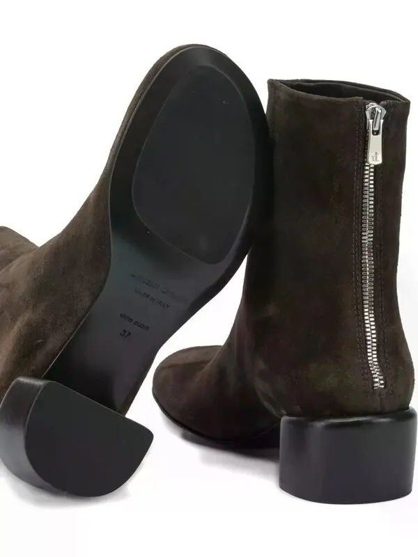 Officine Creative Suede Ankle Boots