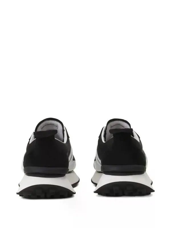 LANVIN Bumpr Stripe-panel Sneakers - Black
