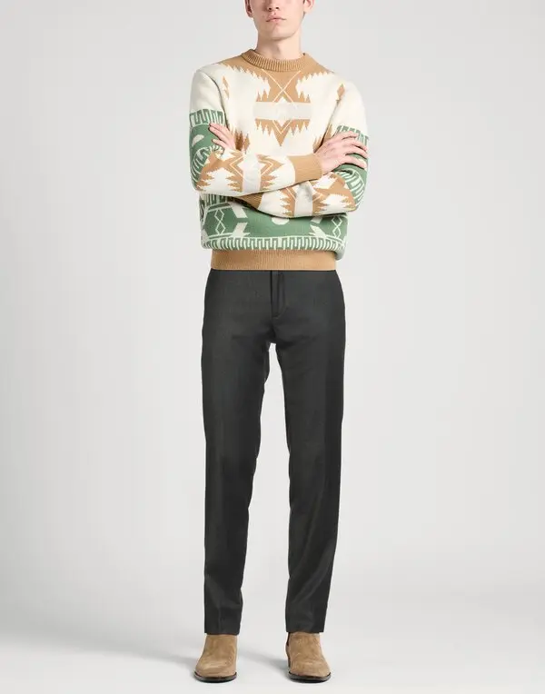 Incotex Virgin Wool Flannel Trousers - Grey
