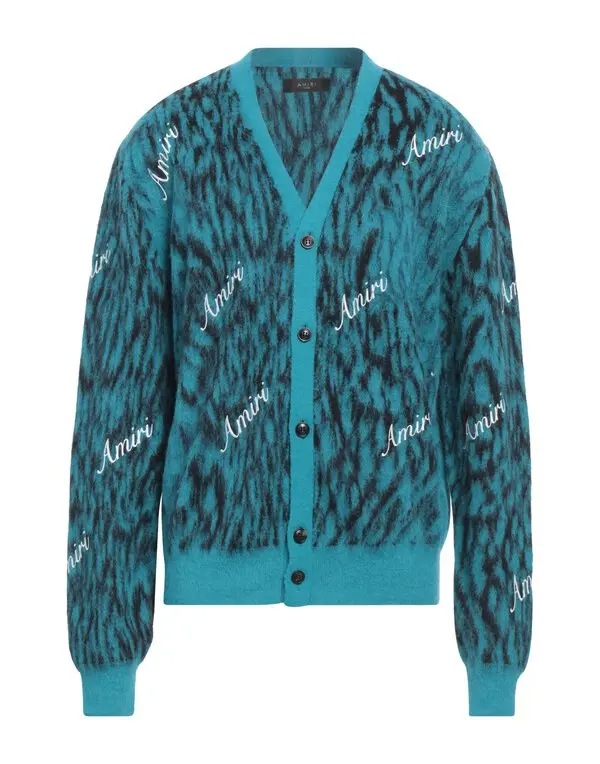 Amiri Jacquard Knit Cardigan